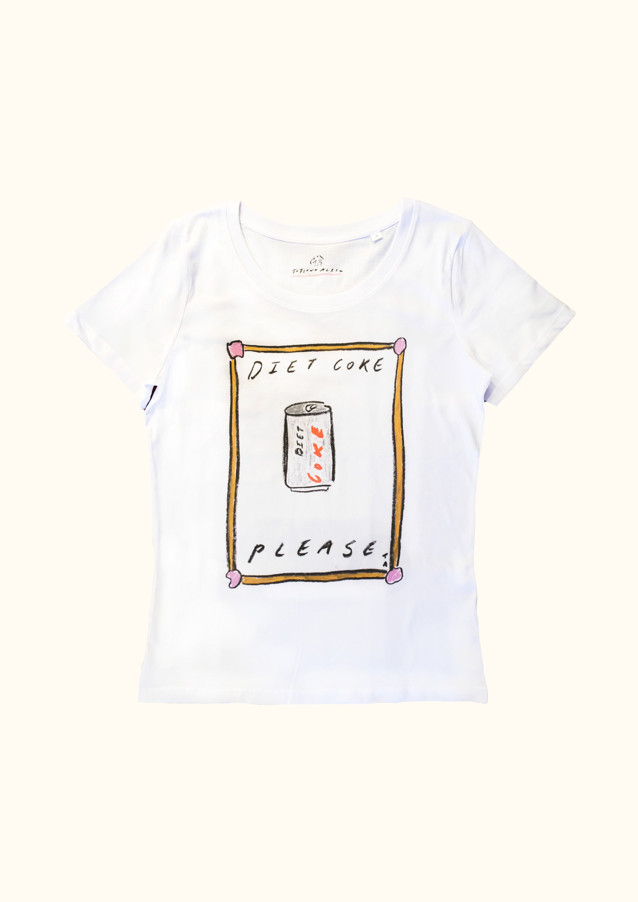 Diet Coke Please T-Shirt | Playful T-Shirt Designed by Tatiana Alida ...